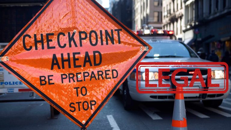 Drivers License Checkpoints Legal? Find Out Now 2024